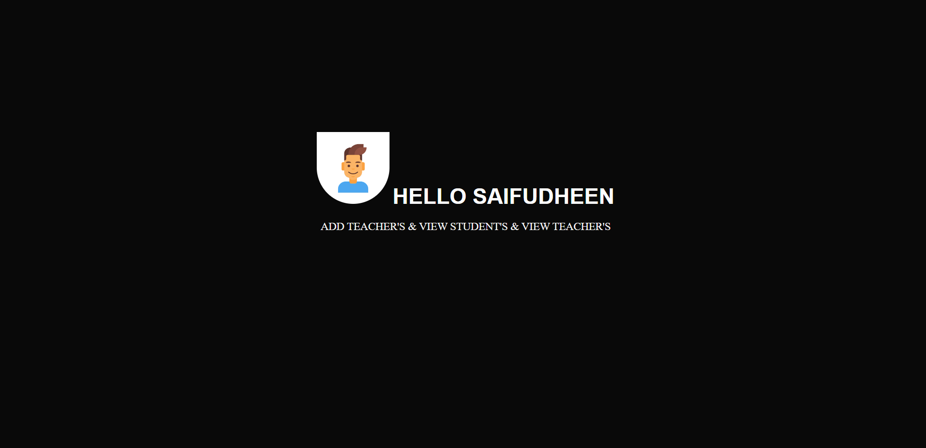 SAIFUDHEEN | Fullstack Developer